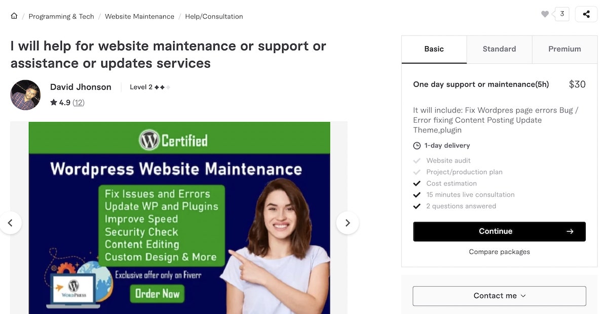 How much should you pay for WordPress maintenance services? (a pricing guide) | Freshy